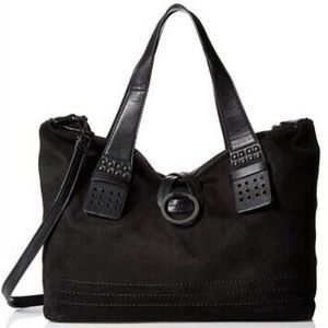 MG Collection | Bags | Mg Collection Oversized Weekender Bag Black ...